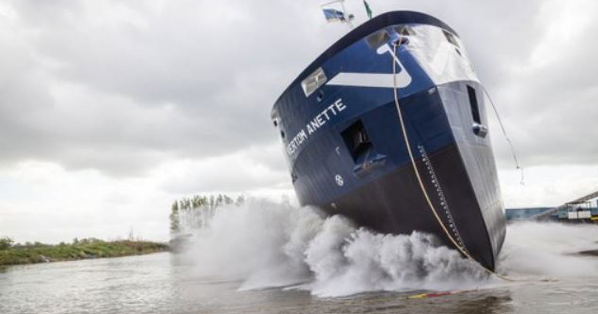 Thecla Bodewes Shipyards succesfully delivered 7.280DWT vessel 'Vertom ...