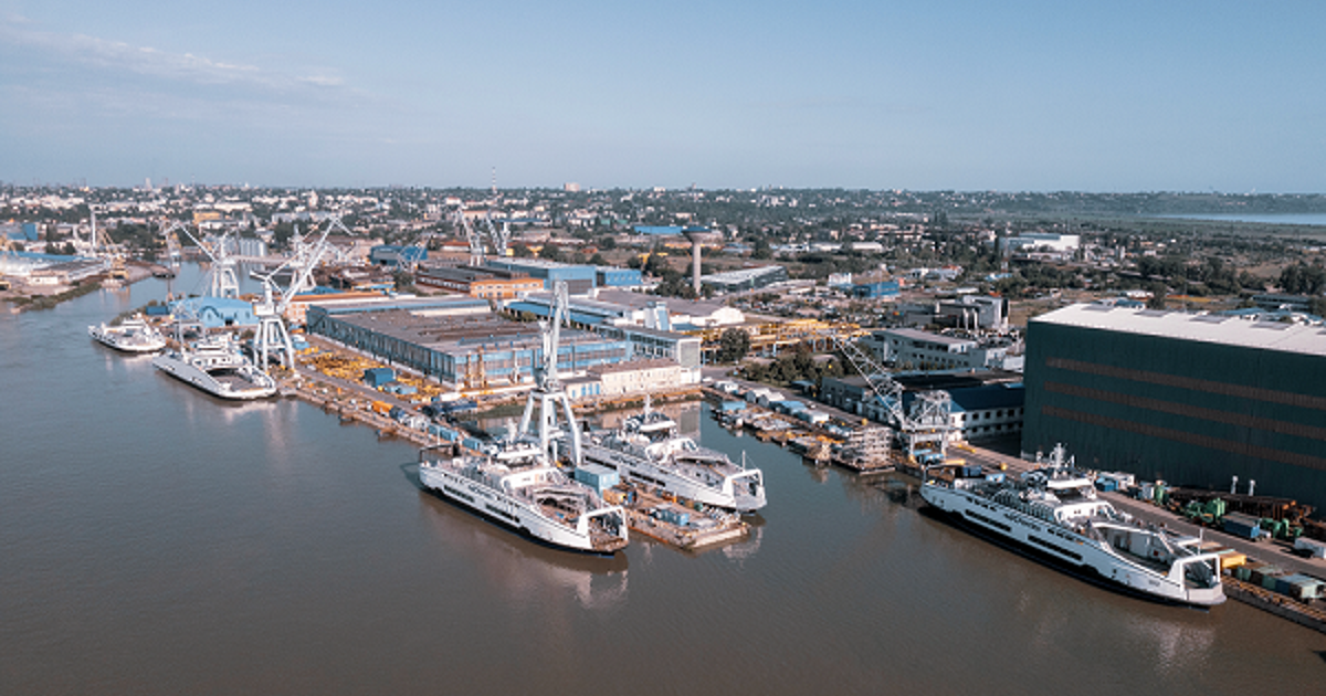 Damen Shipyards Galati celebrates 130 years - Netherlands Maritime ...